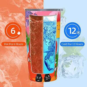 Cup,Rapper New Album Tumbler,Fans Coffee Mug,Music Tour Water Bottles Stainless Steel with Straw and Lid (style1,20oz)