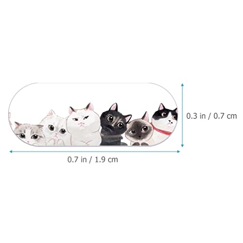 SOLUSTRE Phone Camera Cover 3pcs Camera Cover Slide Laptop Camera Cover Cartoon Cat Camera Blocker for Laptop