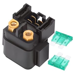 jcklw starter solenoid relay for yamaha atv yfm 350 400 450 660 raptor grizzly kodiak wolverine big bear bruin rhino xvs650 v-star xv1600 xv1700 road star 2003 2004 2005 2006 2007 2008