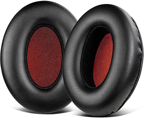 SOULWIT Protein Leather Earpads Replacement for Sennheiser Momentum 1.0 Over/Around Ear Headphones, Ear Pads Cushions with High-Density Noise Isolation Foam