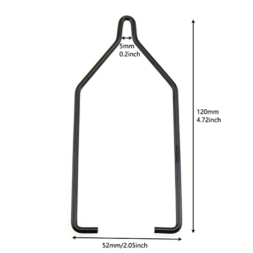 E-outstanding Fixing Clip 2PCS Reptile Dual Lamp Stand Lamp Hanger for Reptile Glass Terrarium Heating Light Reptile Lamp Holder NJ-14