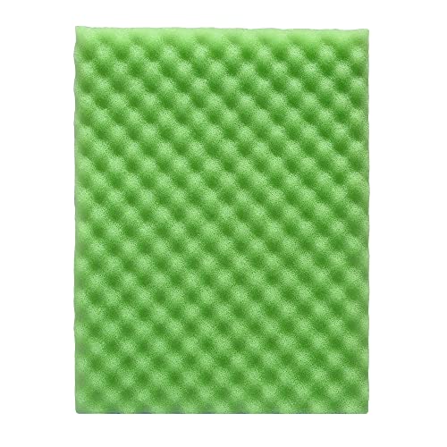 AFACYGN Aquarium Filter Media Bio Sponge Pad 16 x 12 x 1 inch, Fish Pond Foam Filter 20/30/40 ppi Set 3