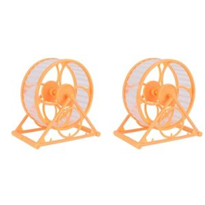 guinea pig toys hamster cage toys 2 pack hamster exercise wheel- hamster jogging wheel hamster running wheel hamster wheel silent hamster jogging hamster jogging wheel toy pet toys