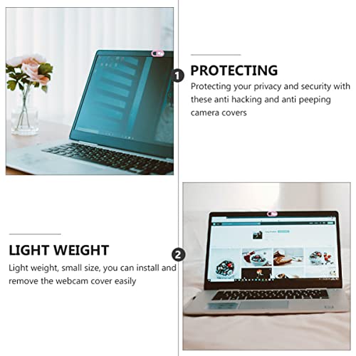 Mobestech Camera Protector USB Camera 3pcs Webcam Cover Smartphone Cover Webcam Cover Slide Camera Cover Slide Blocker Slide Adorable Cat Computer Camera Laptop Camera Slide Blocker