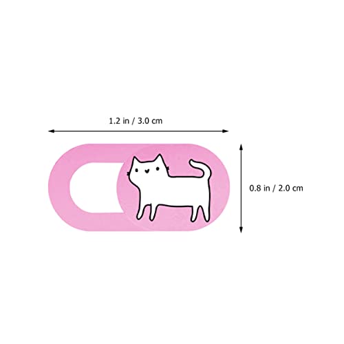 Mobestech Camera Protector USB Camera 3pcs Webcam Cover Smartphone Cover Webcam Cover Slide Camera Cover Slide Blocker Slide Adorable Cat Computer Camera Laptop Camera Slide Blocker