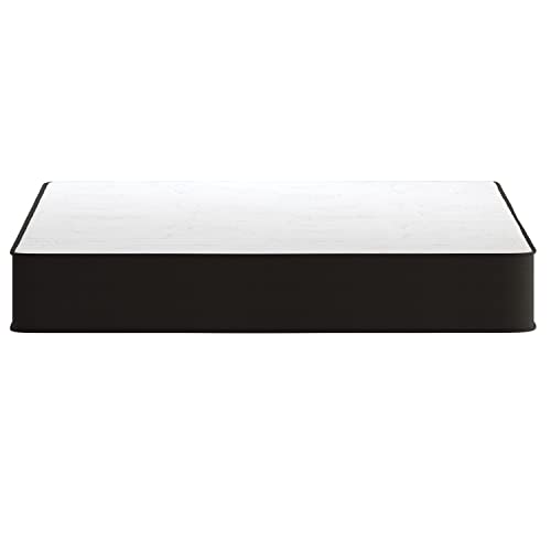 Flash Furniture Capri Comfortable Sleep 8 Inch CertiPUR-US Certified Spring Foam Hybrid Mattress, Full Mattress in a Box