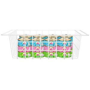 Orgneas Chest Freezer Organizer Bins Deep Freezer Basket Storage Rack Bins Metal Wire Baskets Large Size 2 Packs