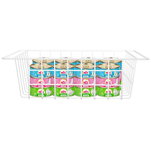 Orgneas Chest Freezer Organizer Bins Deep Freezer Basket Storage Rack Bins Metal Wire Baskets Large Size 2 Packs