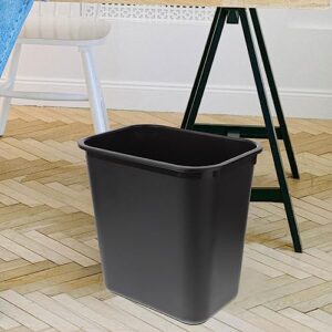 ULTECHNOVO Garbage Bin Mini Garbage can 3 Gallon plsatic Trash can Rustic Garbage bin Plastic Rubbish Can