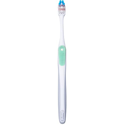 Oral-B Gum Care Extra Soft Toothbrush for Sensitive Teeth and Gums, Compact Small Head, (Colors Vary) - Pack of 2