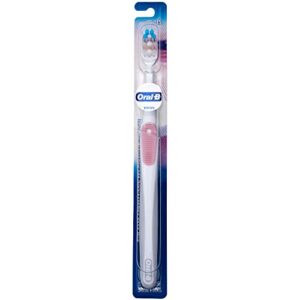 Oral-B Gum Care Extra Soft Toothbrush for Sensitive Teeth and Gums, Compact Small Head, (Colors Vary) - Pack of 2