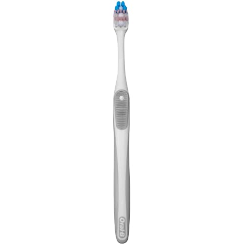 Oral-B Gum Care Extra Soft Toothbrush for Sensitive Teeth and Gums, Compact Small Head, (Colors Vary) - Pack of 2