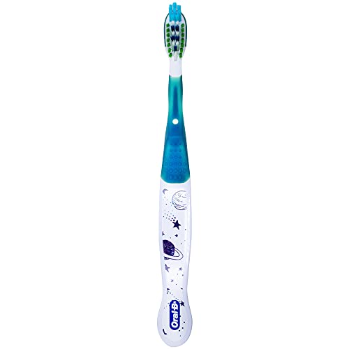 Oral-B Pro-Health Junior CrossAction Galaxy Toothbrush, Ages 6+, Soft - Pack of 3