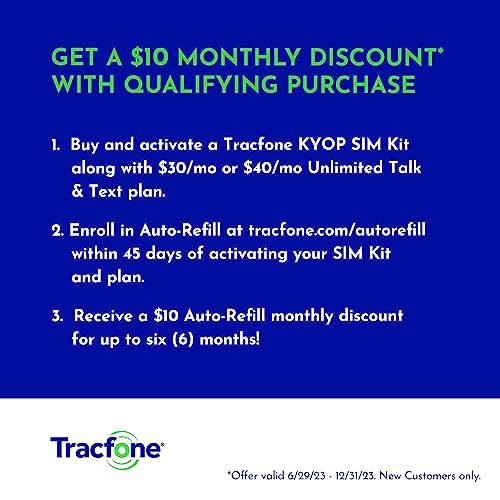 Tracfone Keep Your Own Phone CDMA Prepaid SIM Kit (Locked to Tracfone)