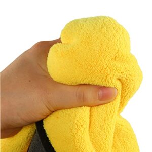 Odilvves Microfiber Towels for Cars,Pack of 5,Car Drying Towels,16"x16",It can Also Wipe The Floor, Home, Glass, etc.