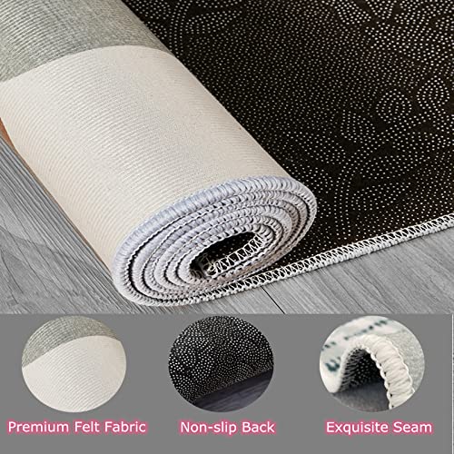 Perfume Lipstick Nail Polish Brush Area Rug, Fashion Women Makeup Theme Rugs Floor Carpet, Indoor Non-Slip Rug for Room Sofa Living Room Mat Bedroom Home Decor Floor Mats 2ftx6ft