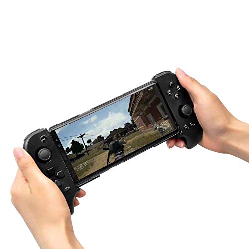 Game controller new wireless Bluetooth Android IOS left and right stretching vibration chicken eating handle