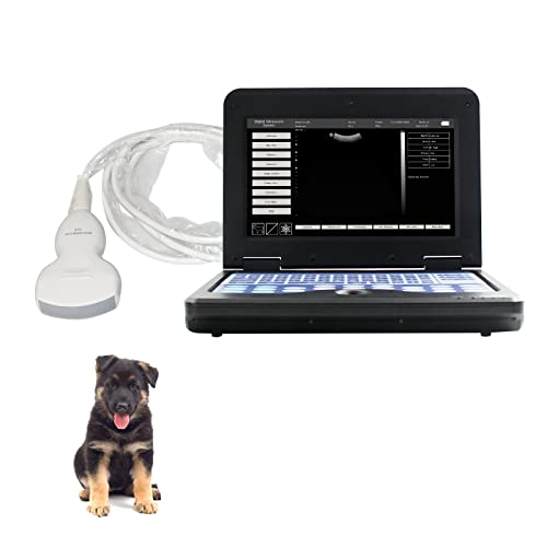 Portable Vet Veterinary B-Ultrasound Scanner，for Pregnancy，with Convex Probe for Horse,Goat,Cow,Sheep and Pig, CMS600P2 Vet CONTEC(Convex Probe)