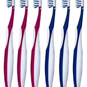 Oral-B Pro-Health All-in-One CrossAction Toothbrush, 35 Soft (Colors Vary) - Pack of 6