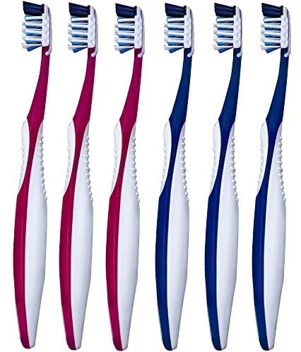 Oral-B Pro-Health All-in-One CrossAction Toothbrush, 35 Soft (Colors Vary) - Pack of 6