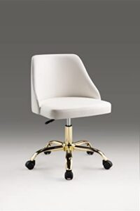 neos modern furniture office chair, white