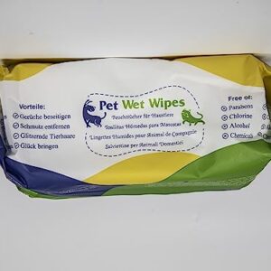 Pawaboo Dog Wipes for Paws and Butt, Unscented Hypoallergenic Pet Wipes for Dog Cat, Soft Thick Dog Grooming Wipe for Cleaning Deodorizing with Lids, Puppy Wipes for Face Ears Body- 1Pack/100Count