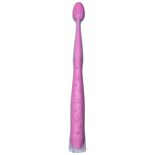 Oral-B Princess Toothbrush for Little Girls, Children 3+, Extra Soft, Characters Rapunzel - 1 Count