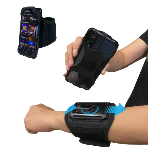 Running Phone Holder - Phone Armband for iPhone - Cell Phone Holder for Exercise & Walking