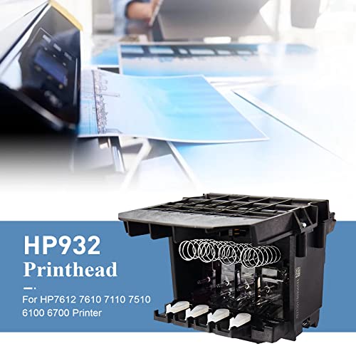 HP 932 Print Head Replacement Kit for HP Office Jet HP7612 7610 7110 7510 6100 6700,Printer Replacement Part, Replaceable Print Head