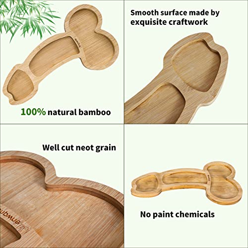 Snpwne Upgraded 17.3 * 10.4in Bamboo Charcuterie Boards and Cheese Board Set,Aperitif Board,Perfect House Warming Gift,Housewarming Gift, Bachelor Party Gift, Gag Gift, White Elephant GIft