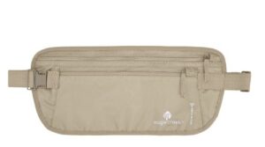 eagle creek travel gear rfid blocker money belt dlx, tan, one size