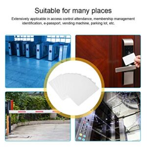 125KHz RFID Card, 100pcs Contactless RFID Access Cards EM4100 Read Only ID Smart Door Entry Access Control Cards RFID Proximity Smart ID Cards