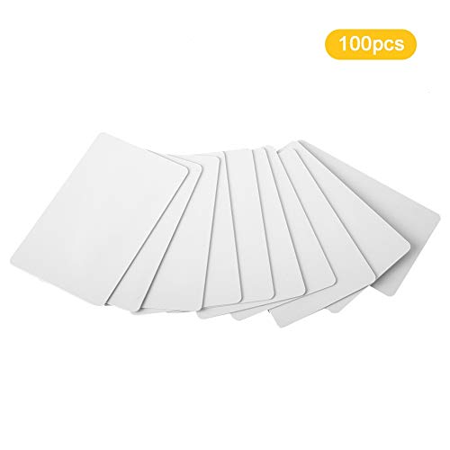 125KHz RFID Card, 100pcs Contactless RFID Access Cards EM4100 Read Only ID Smart Door Entry Access Control Cards RFID Proximity Smart ID Cards