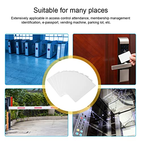 125kHz SmartProximity ID Card Set - 100pcs Contactless Read Only Access EM4100 Cards for Access Control Attendance, Membership Management, and Identification