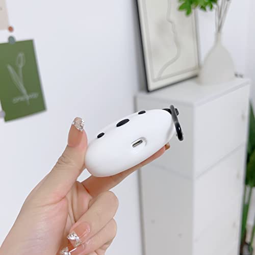 Aerymli 3D Cute Big Ear Dog Case for Airpods Pro,3D Cartoon Cute Kawaii Unique Character Fashion Kits Kids Teens Girls Women Anime Dog Soft Silicone Case for Airpods Pro 2019/2022 Case (Big Ear Dog)