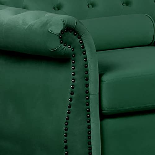 LifeStyle Solutions Fontana Sofa, Green