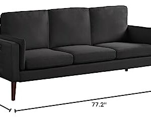 LifeStyle Solutions Sofa, Black