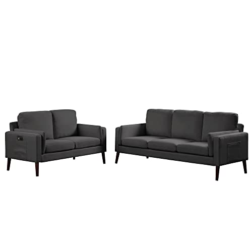 LifeStyle Solutions Sofa, Black