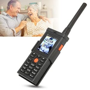 GOWENIC 2G Unlocked Big Button Mobile Phone for Elderly, Dual Card Dual Standby Unlocked Senior Phone with Loud Speaker and Signal Booster Antenna, Strong Flashlight, Extra Phone Holder(US)