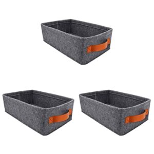 cabilock storage drawers bathroom basket 3pcs foldable storage bin foldable storage cubes felt storage baskets fabric storage bins collapsible fabric storage storage cube bins kids toys