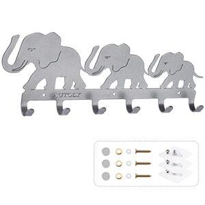 autoly, coat rack wall mount installs the door hanger hook against the wall, coat hanger wall can organize the room. coat hooks wall mounted6 hooks 1 piece，length 9.84in* width 4.13in