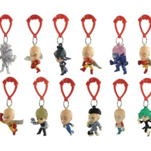 Toptoys2u Bargain Bundles One Punch Man Anime Manga Blind Bag Key Ring Backpack Hanger 10 Pack