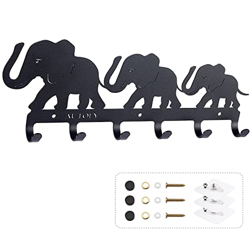 Autoly, Coat Rack Wall Mount installs The Door Hanger Hook Against The Wall, Coat Hanger Wall can Organize The Room. Coat Hooks Wall mounted6 Hooks 1 Piece