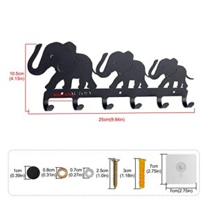 Autoly, Coat Rack Wall Mount installs The Door Hanger Hook Against The Wall, Coat Hanger Wall can Organize The Room. Coat Hooks Wall mounted6 Hooks 1 Piece