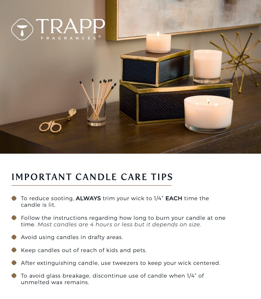 Trapp No. 57 - Orange Clove - 7 oz. Signature Candle - Aromatic Home Fragrance with Seasonal Scent of Juicy Orange, Cinnamon, & Freshly Ground Clove Notes - Petrolatum Wax