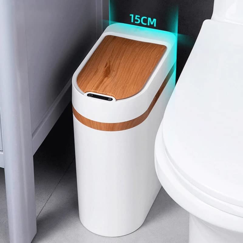 XDCHLK Smart Sensor Trash Can Automatic Sensor Kitchen Trash Bin Bathroom Trash Can