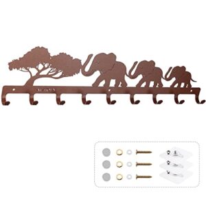 autoly, coat rack wall mount installs the door hanger hook against the wall, coat hanger wall can organize the room. coat hooks wall mounted9 hooks 1 piece，originaldesignwall coat rack