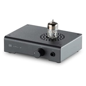 schiit vali 2++ tube hybrid headphone amp and preamp (black)