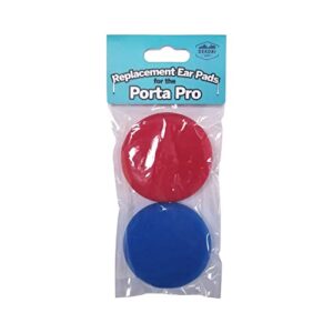 dekoni audio replacement pads for koss porta-pro headphones � red/blue