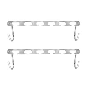 Stacking Wardrobe Hanger, Sturdy Multifunction Hanger for Light and Heavy Clothes, Metal Drying Rack Upgraded Closet Storage Magic Plastic Hanger, Dorm Room Essentials